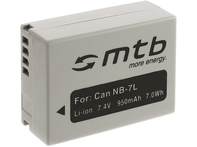 MTB MORE ENERGY NB-7L kompatibler Akku für Canon Digitalkameras NB-7L Akku, Li-Ion, 950 mAh | SATURN