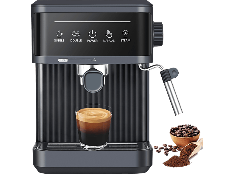 SROSS Kaffeevollautomat,Espresso Siebträgermaschine Kaffeevollautomat ...