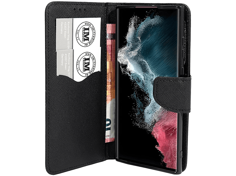 COFI Fancy, Flip Cover, Samsung, Galaxy S24 FE, Schwarz | SATURN