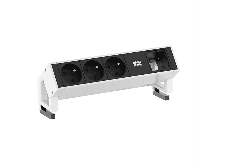 BACHMANN DESK2 3xUTE 1xCM 0,2m GST18 RAL9010 Aufbau-Anschlussfelder ...