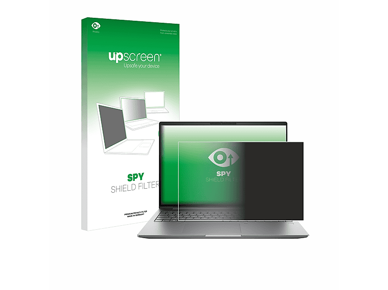 UPSCREEN Anti-Spy Sichtschutzfolie Blickschutzfilter (für HP Zbook ...