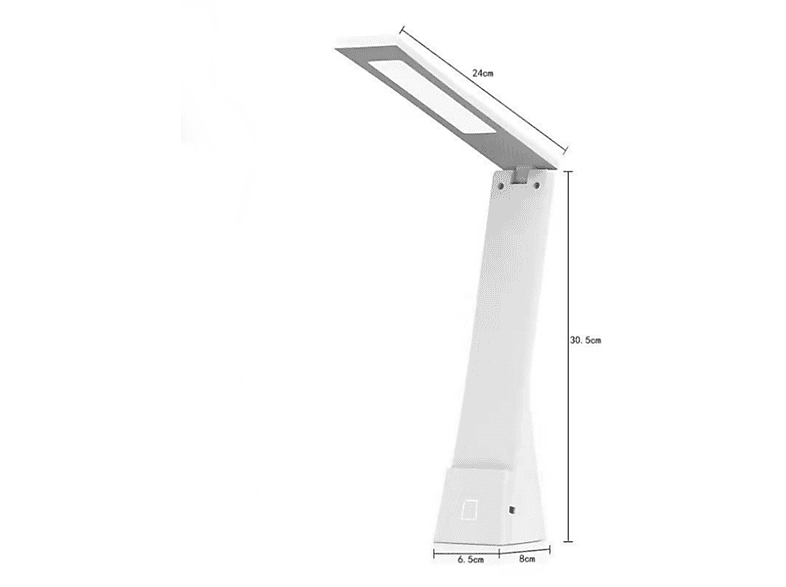 FLYSTAR LED Tischlampe mit Augenpflege, Dimmbar, Faltbar LED ...
