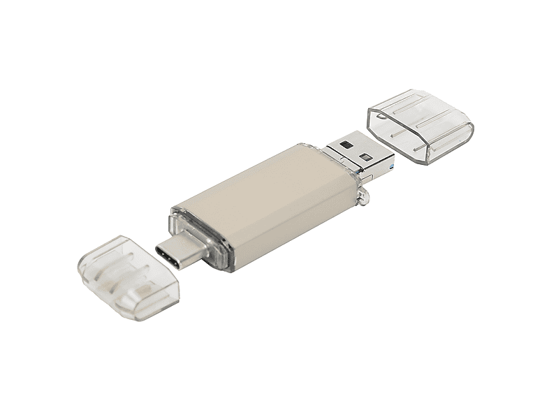 KKVOGMLE Klein, tragbar, Plug-and-Play USB-Stick (Gold, 256 GB) | SATURN