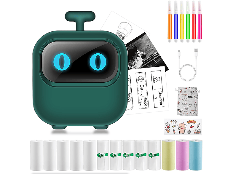 KIND JA XT2 Mini Text Etikett Fotodrucker Thermodruck | SATURN