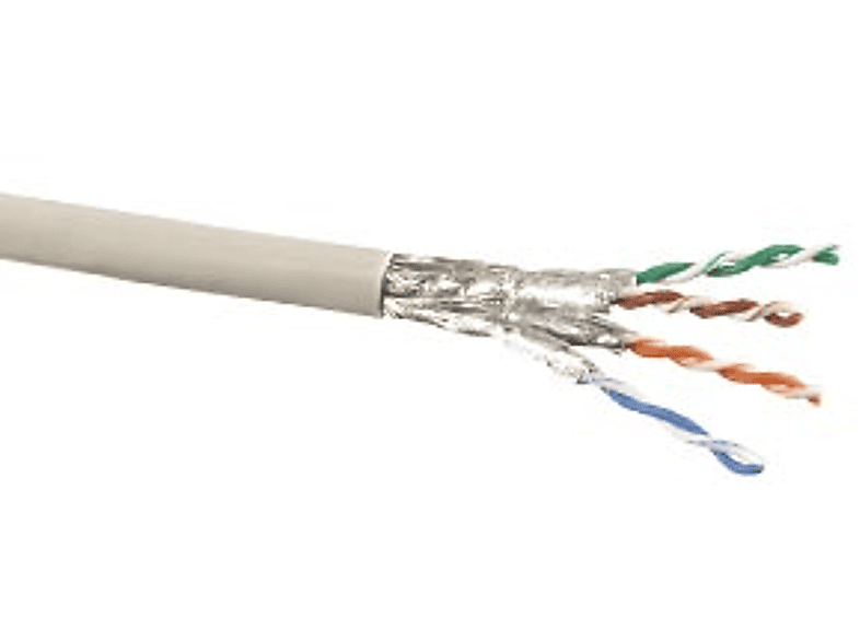 S/CONN Verlegekabel cat. 6 S/FTP PIMF Halogenfrei 50m, Netzwerkkabel ...