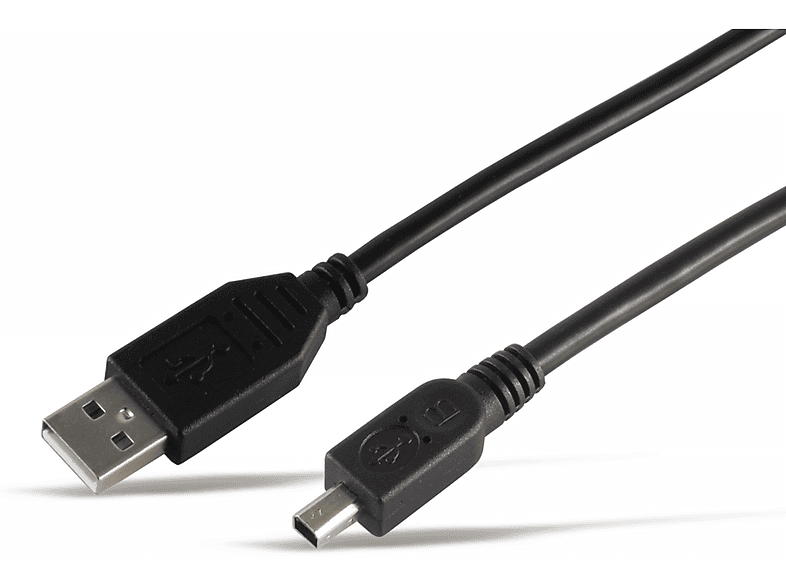 S/CONN USB-Mini Kabel USB-A-St/USB-B-Mini 4-pin St 2.0 1m, USB Kabel, 1 ...