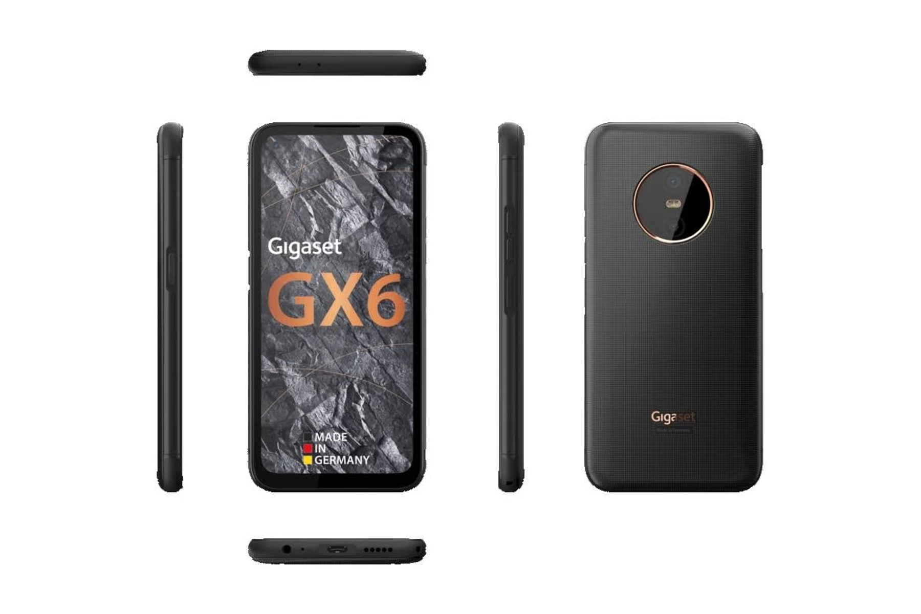 GIGASET GX6 Pro, Negro Gris, Móvil Android, 128 GB, 8 GB RAM, 6,6 ...