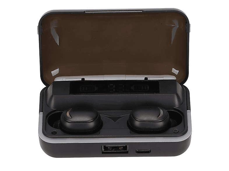 ELKUAIE Mini, hochauflösendes LED-Digitaldisplay, In-ear True Wireless Kopfhörer Bluetooth ...