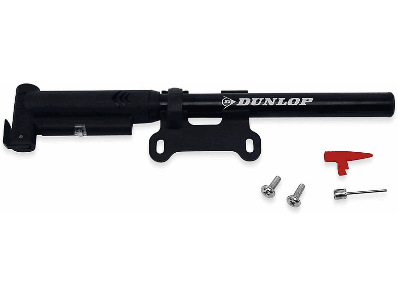 DUNLOP Mini-pompe à vélo 17050, avec indicateur de pression analogique ...