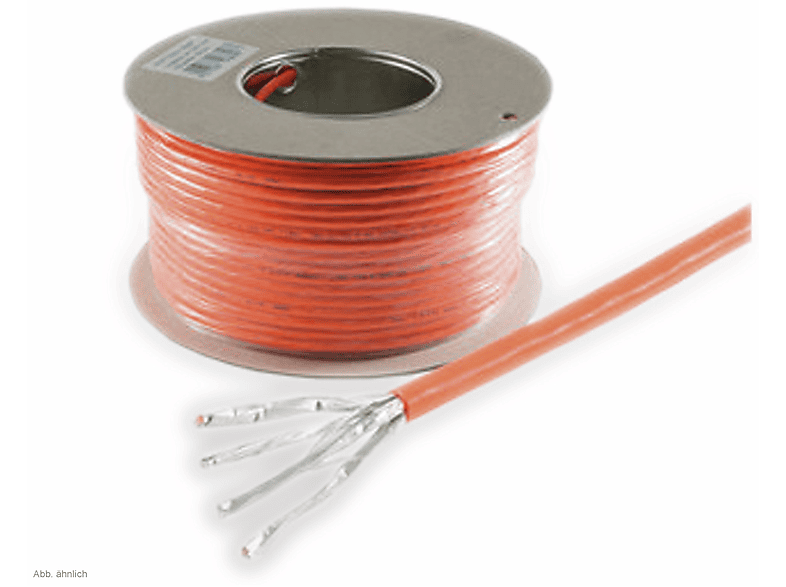 S/CONN Verlegekabel cat 7 S/FTP PIMF Halogenfrei 50m, Verlegekabel, 50 ...