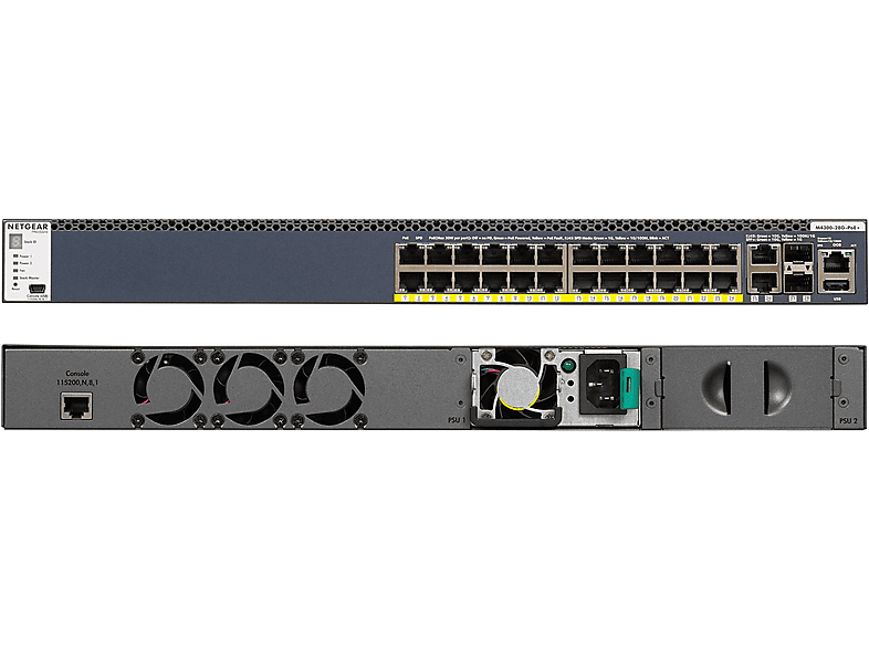 NETGEAR M4300-28G-PoE+(1000W)/US/EMEA Switch | MediaMarkt