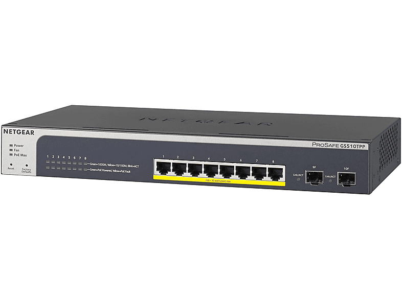 NETGEAR GS510TPP Switch | MediaMarkt