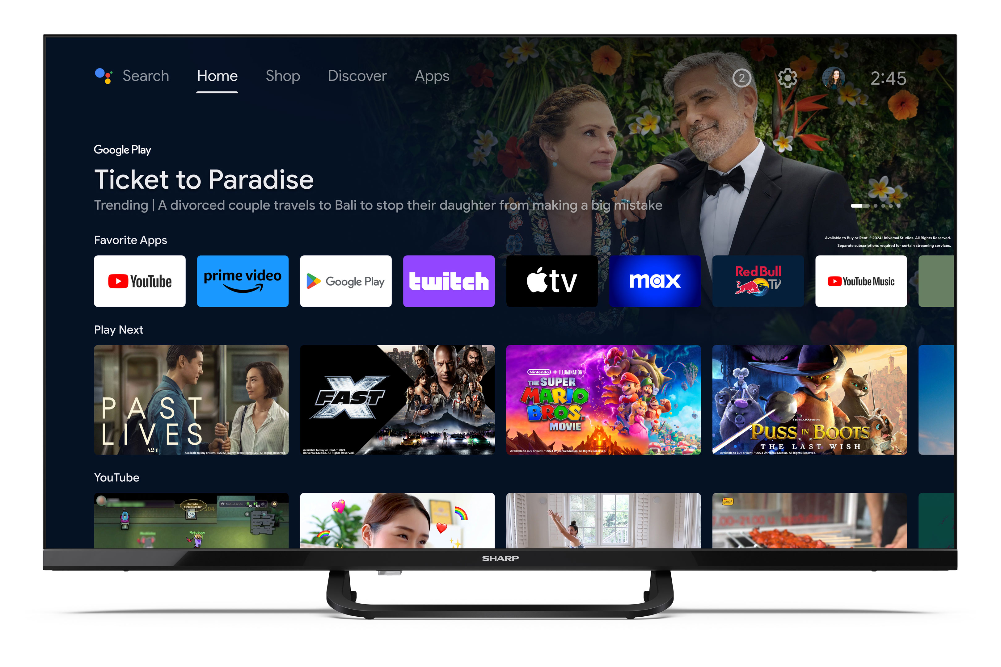 TV LED | SHARP 32FH8EA, Full-HD, Smart TV, DVB-T2 (H.265), Negro | MediaMarkt