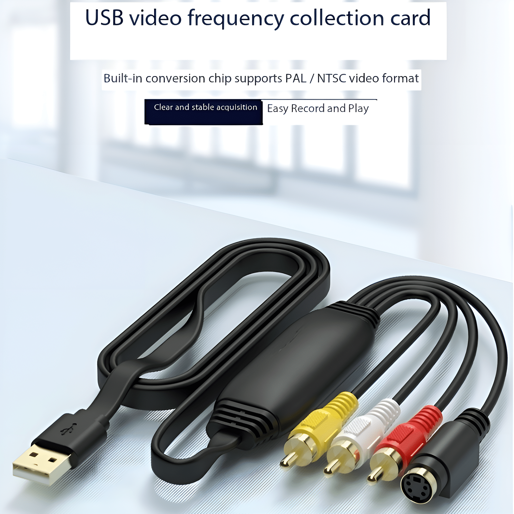 DECOME USB Video Capture Card 1080P HD AV Signal Erfassung Treiberfrei ...