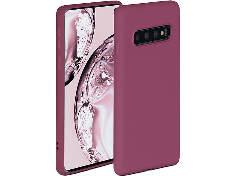 ONEFLOW Soft Case, Backcover, Samsung, Galaxy S10, Pflaume | MediaMarkt