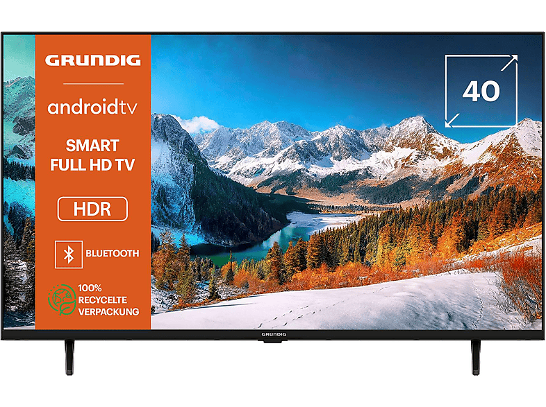 GRUNDIG 40 GFB 6340 LED TV (Flat, 40 Zoll / 100 cm, Full-HD, SMART TV ...