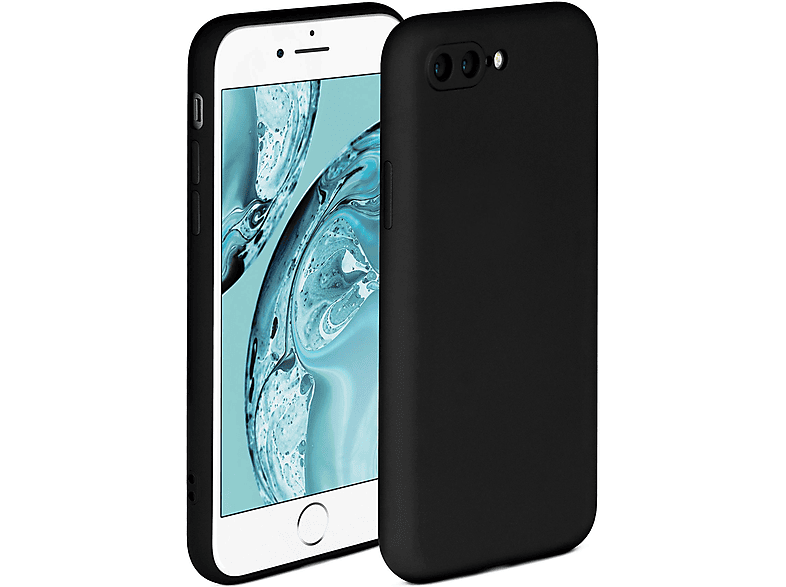 ONEFLOW Soft Case, Backcover, Apple, iPhone 8 Plus, Onyx Schwarz ...