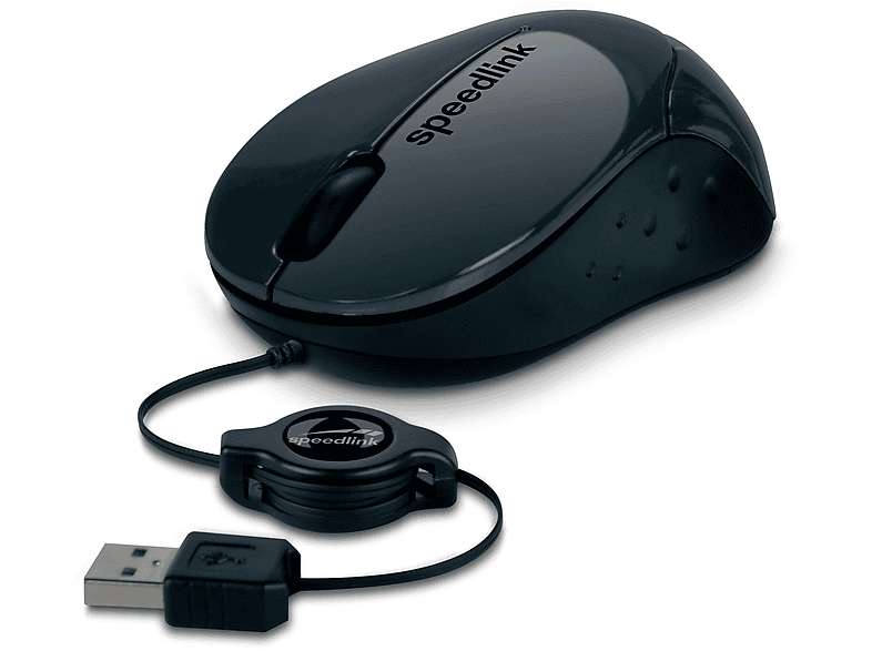 SPEEDLINK SL-610012-BK BEENIE MOBILE MOUSE USB BLACK Maus, Schwarz ...