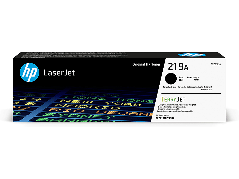 HP W2190A NR.219A BLACK LJ TONER CARTRIDGE Original Schwarz (W2190A ...