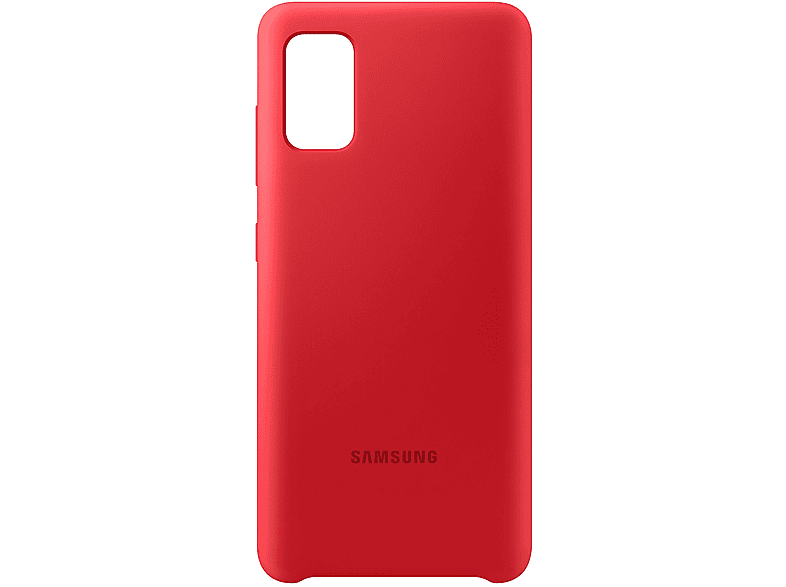 SAMSUNG EF-PA415 SILICONE COVER A41 ROT, Backcover, Samsung, Galaxy A41 ...