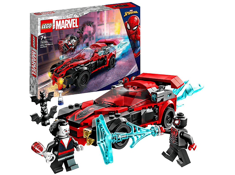 LEGO 76244 MILES MORALES VS. MORBIUS Bausatz | MediaMarkt