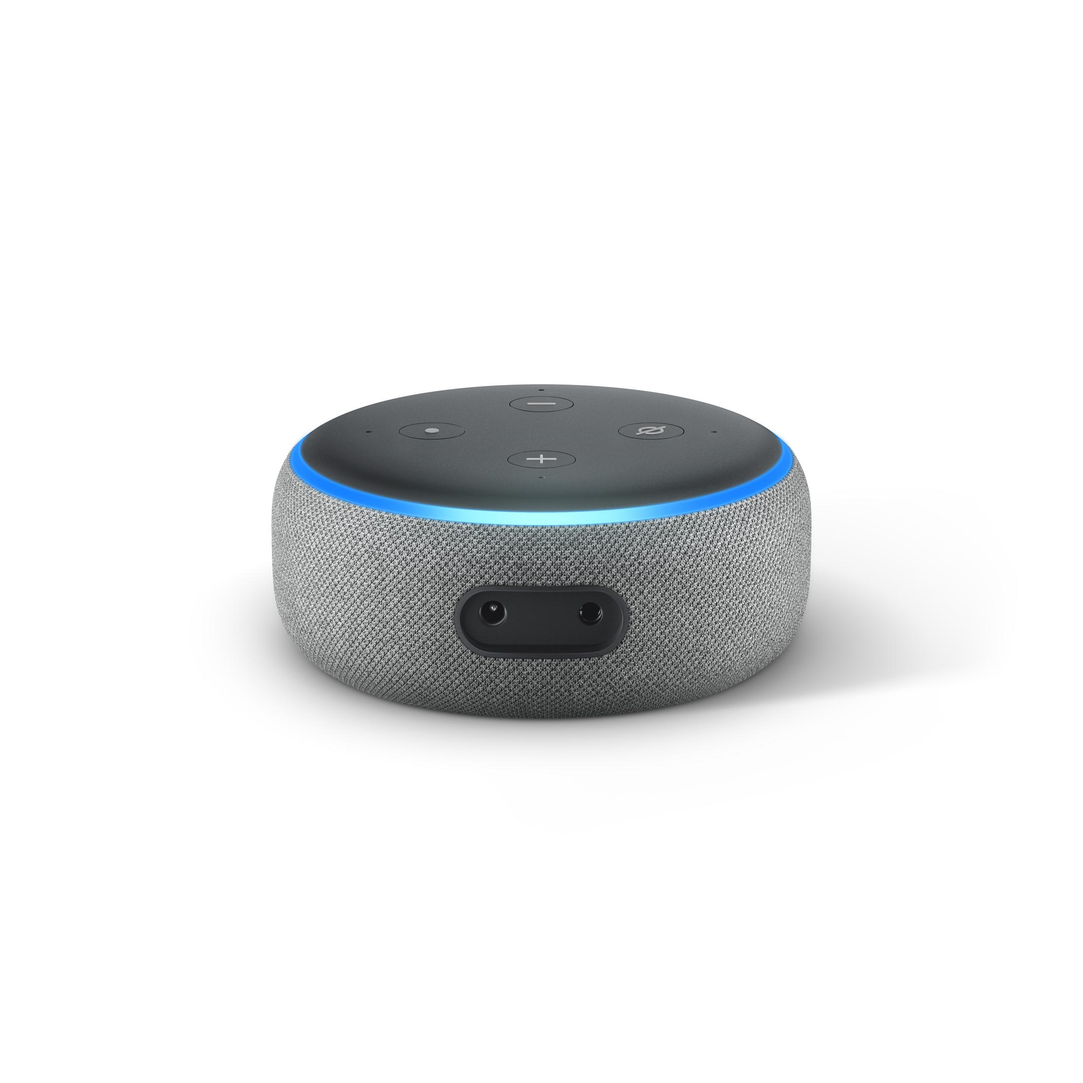 AMAZON ECHO DOT GREY (3RD GEN.) Smart Speaker, Grau | SATURN