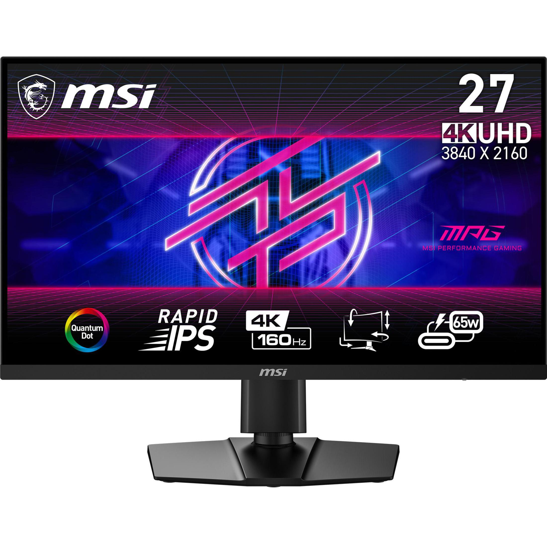 MSI MPG 274URFDE QD MONITOR GAMING, 27 ", UHD 4K, 3840 x 2160 Pixel ...