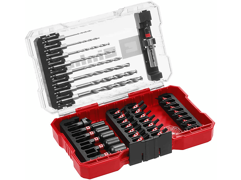 EINHELL Bit- & Bohrer-Set, 108773, M-Case, 39-teilig Werkzeug-Set ...