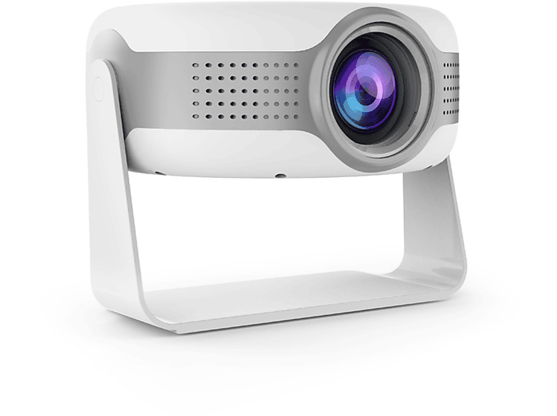 FLYSTAR Outdoor Beamer Projektor kleiner Beamer HD Bluetooth Beamer(HD ...