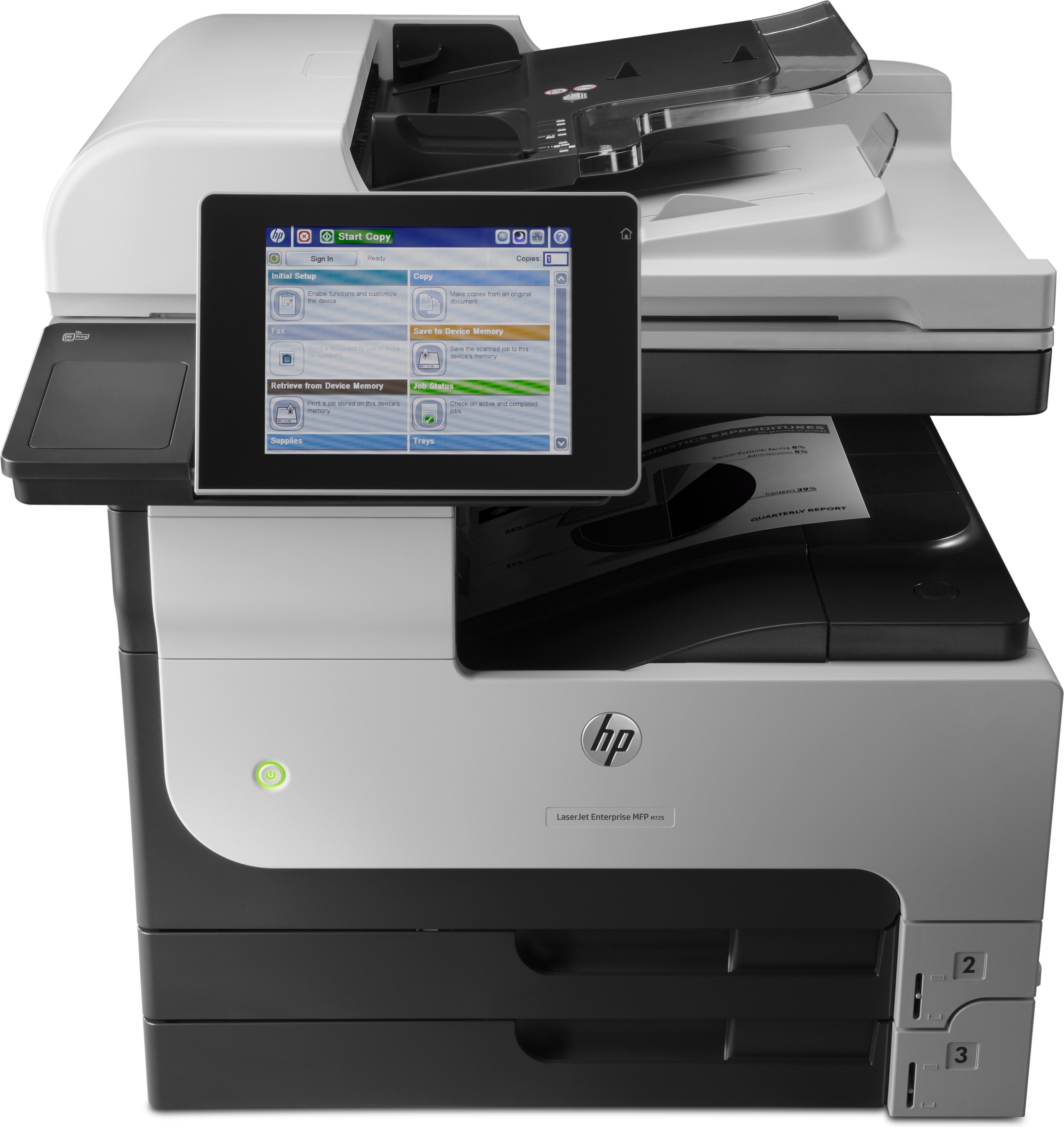 HP STAMPANTE LASER LaserJet Enterprise MFP M725dn, Laser | MediaWorld.it