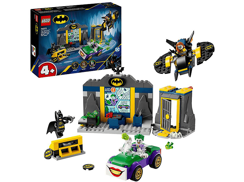 LEGO 76272 BATHÖHLE MIT BATMAN, BATGIRL UND JOKER Spielzeug | MediaMarkt