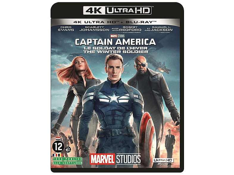 DISNEY Captain America - The Winter Soldier (4K Ultra HD Blu-ray) (Import geen NL ondertiteling ...