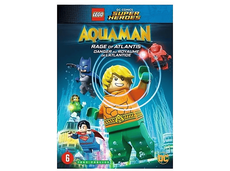 WARNER BROS Lego DC Super Heroes - Aquaman - Rage Of Atlantis (DVD ...