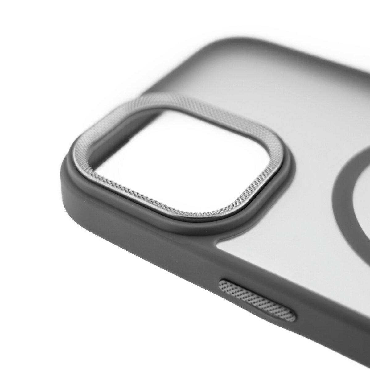 COFI Roma Case MagSafe Matte case Telefoon hoesjes voor iPhone 14 Pro Apple Grijs | MediaMarkt