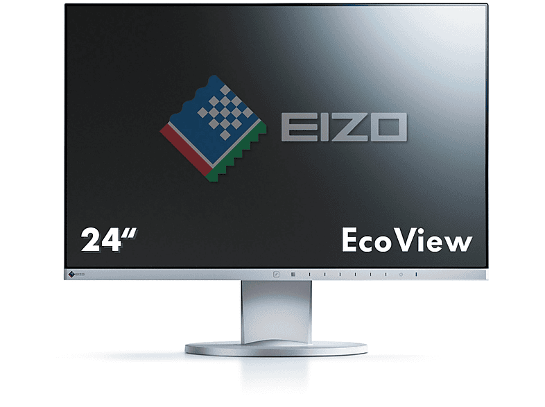 Monitor | EIZO FlexScan EV2450-GY, 23,8 ", Full-HD, 5 ms, Gris | MediaMarkt