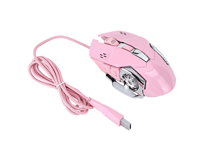 COZEVDNT Silent Click Design Maus, Rosa | MediaMarkt