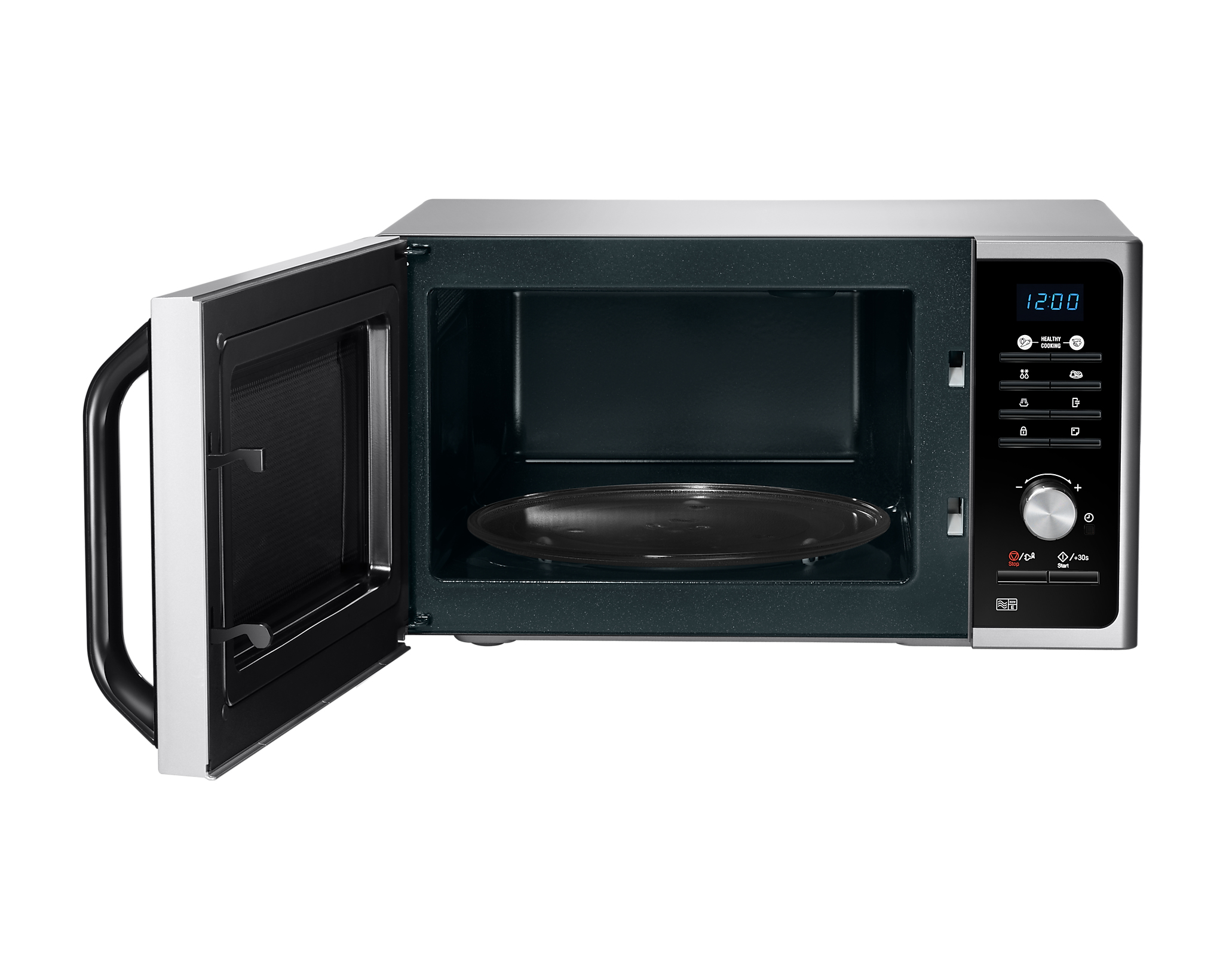 SAMSUNG MS23F301TAS Acciaio inox MICROONDE, potenza microonde 800 W ...