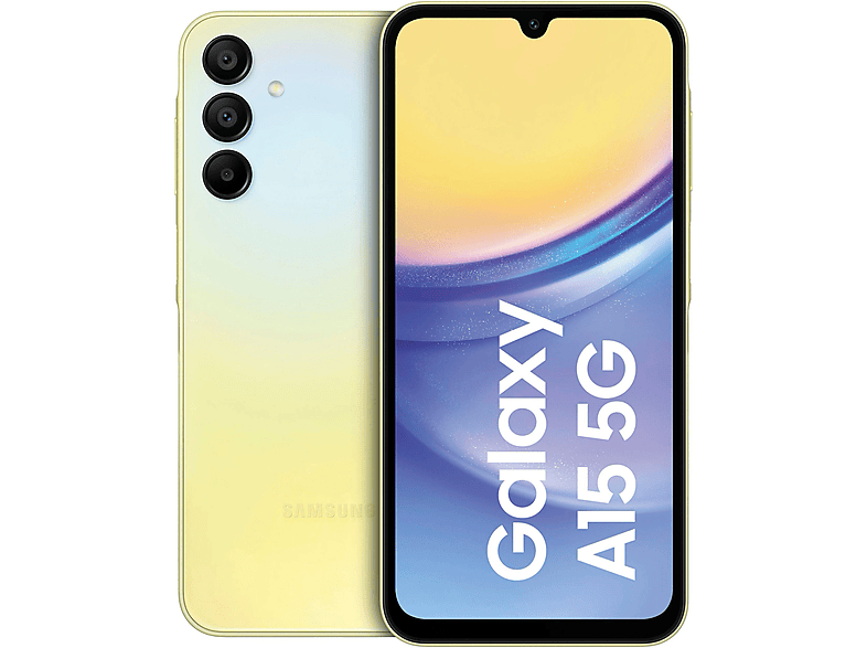 SAMSUNG GALAXY A15 5G 4+128GB YELLOW 128 GB Yellow Dual SIM | MediaMarkt