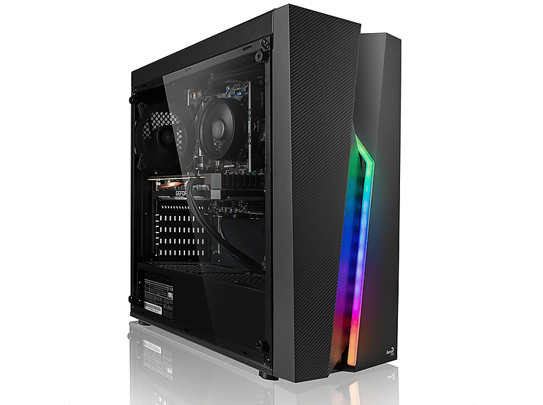 MEGAPORT Gaming PC Raiden Intel Core i5-11400F, Gaming PC Core™ i5 ...