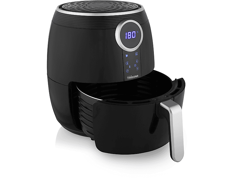 TRISTAR XL Heißluftfritteuse Crispy Fryer mit Timer ohne Öl & Fett knusprige Pommes, 4,5 Liter ...