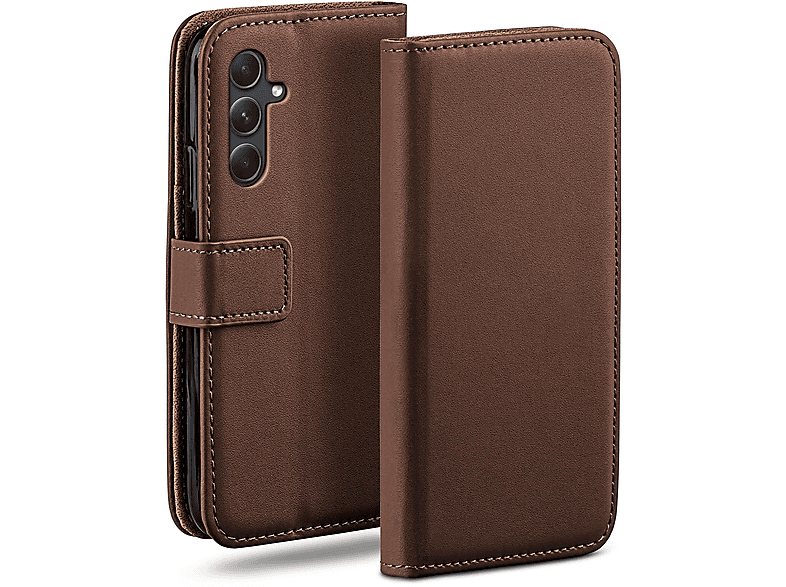 MOEX Book Case, Bookcover, Samsung, Galaxy A54 5G, Oxide-Brown | MediaMarkt
