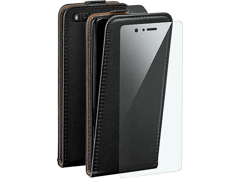 MOEX Flip Case, Flip Cover, Huawei, P9 Lite, Deep-Black | MediaMarkt