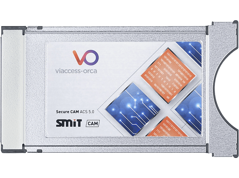 SMIT Viaccess Orca Secure Dual CAM ACS 5.0 Modul CI-Modul (Silber) | SATURN SMIT Viaccess Orca Secure Dual CAM ACS 5.0 Modul CI-Modul (Silber) | SATURN