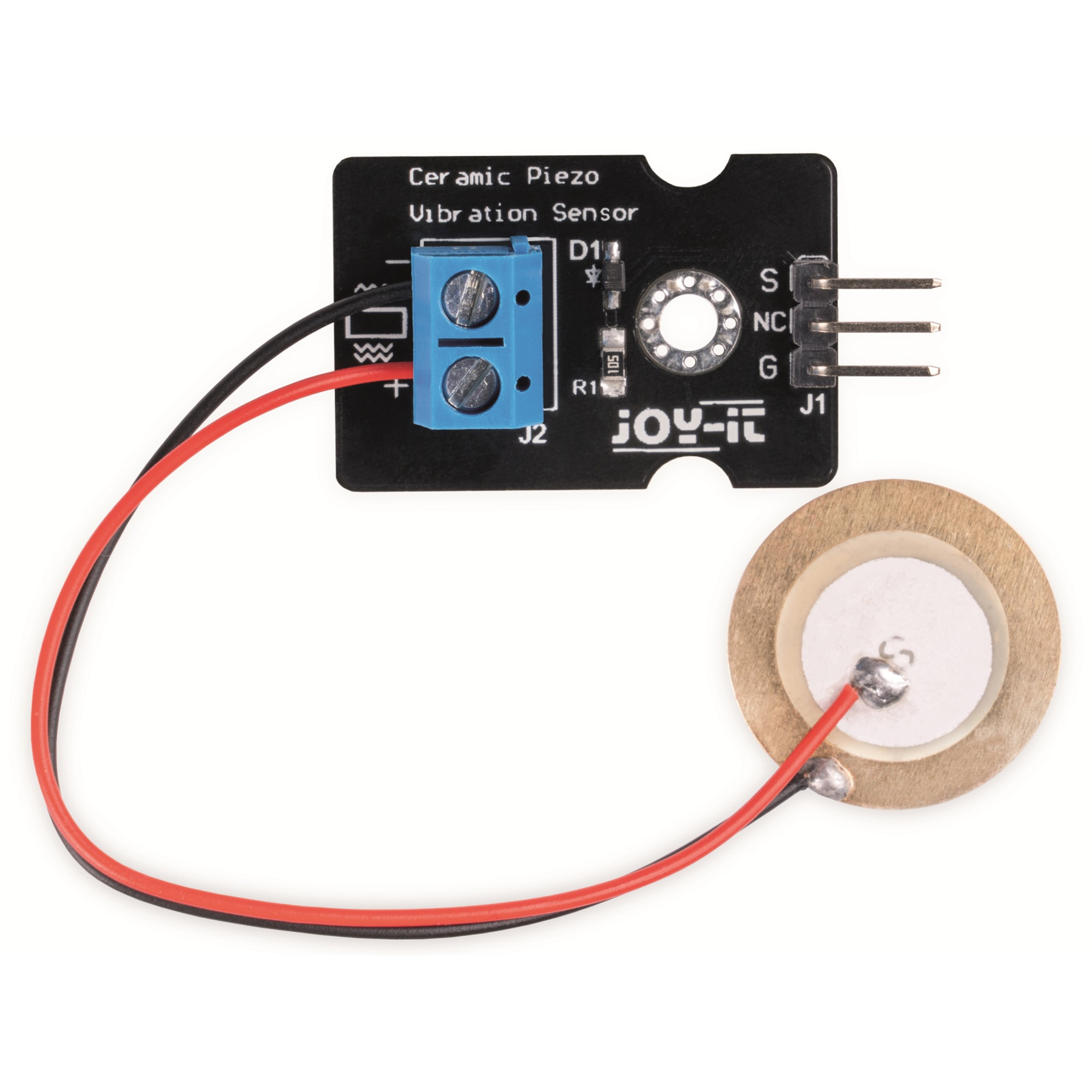 JOY-IT Modul, SEN-VIB01, Analoger Vibrationssensor für Arduino, Modul | SATURN