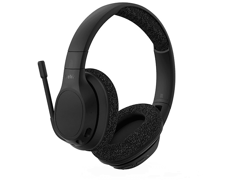 BELKIN AUD005BTBLK, Over-ear Kopfhörer Bluetooth Schwarz | MediaMarkt