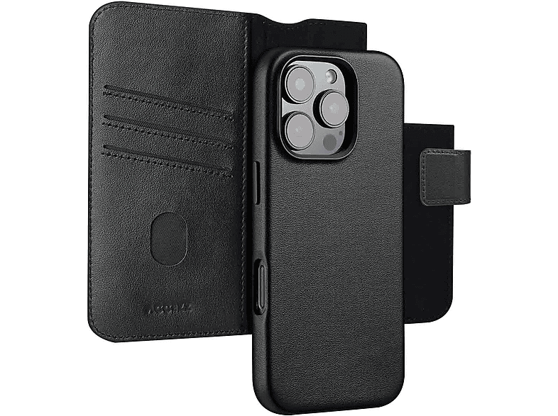 ACCEZZ Leather Bookcase 2-in-1 met MagSafe, Bookcover, Apple, iPhone 16 ...