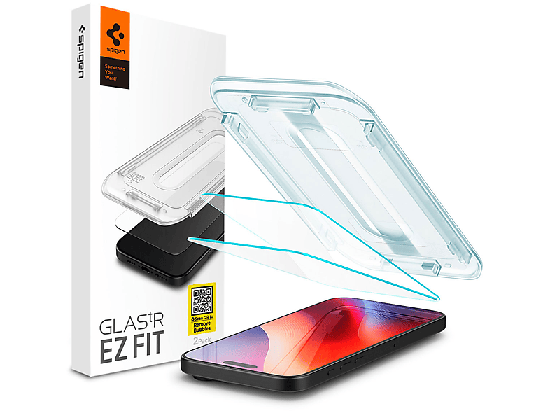 SPIGEN GLAS.tR EZ Fit Folie i szkła ochronne voor Apple (brand ...