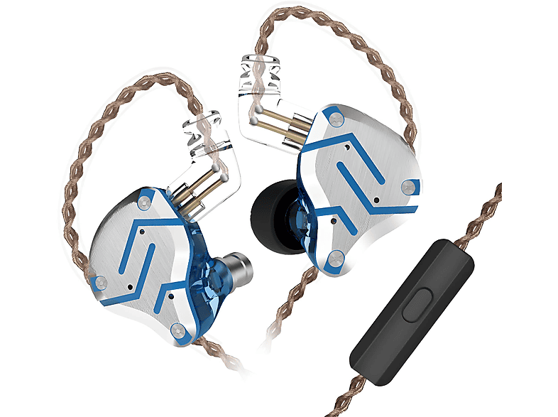 DECOME Hi-Fi In-Ear Kopfhörer mit Dual-Magnet und Aluminium-Stahl ...