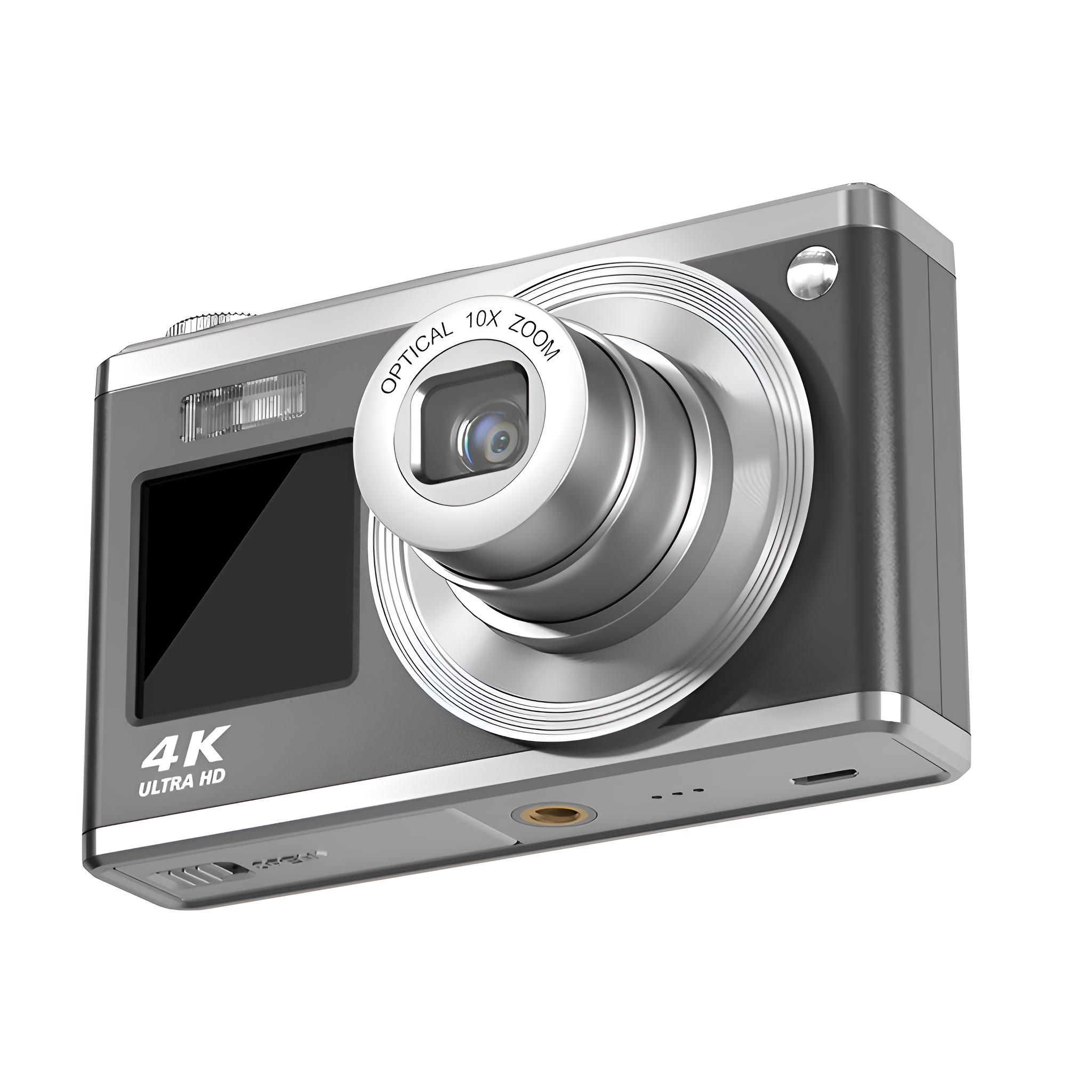 ENBAOXIN 4K HD Digitalkamera Dual-Display Optischem Zoom Digitalkamera ...