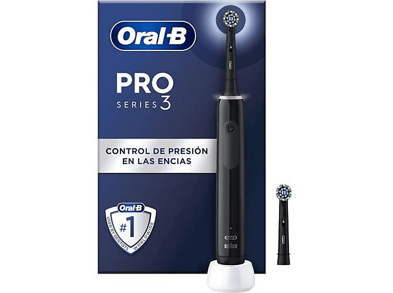 Cepillo eléctrico | BRAUN Pro 3 Pack, 3 velocidades, Blanco | MediaMarkt